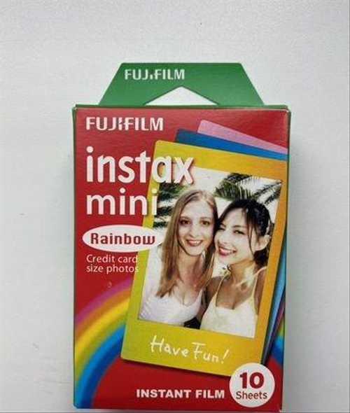 Картридж цветной fujifilm instax mini