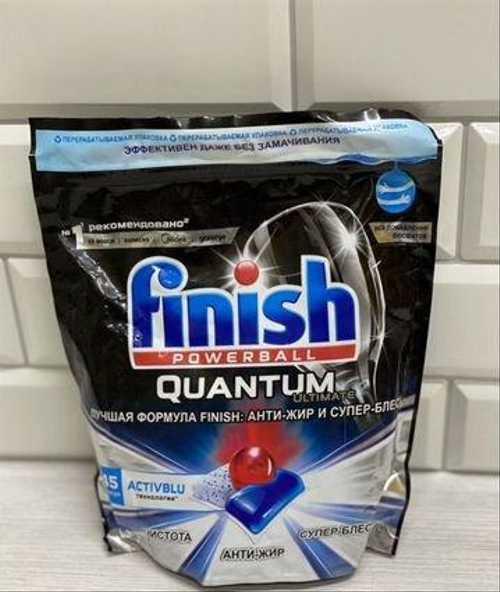 Таблетки для посудомоечных машин Finish Quantum 45