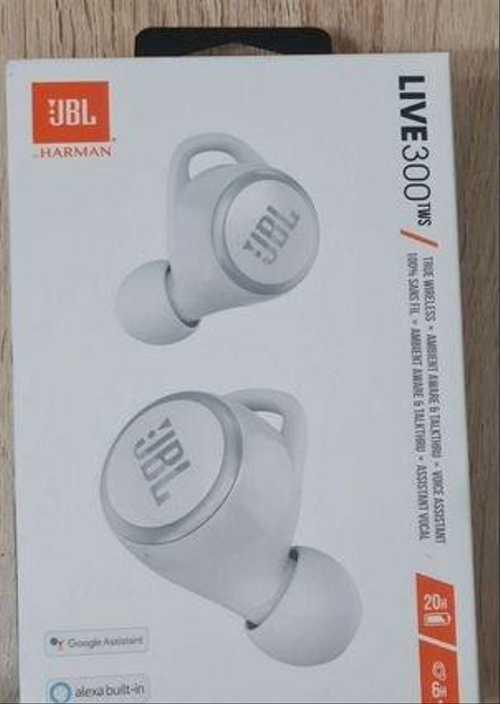 Беспроводные наушники jbl live 300 tws