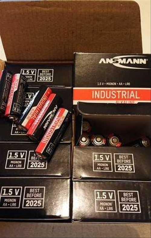 Батарейка AA - Ansmann Industrial Alkaline LR6