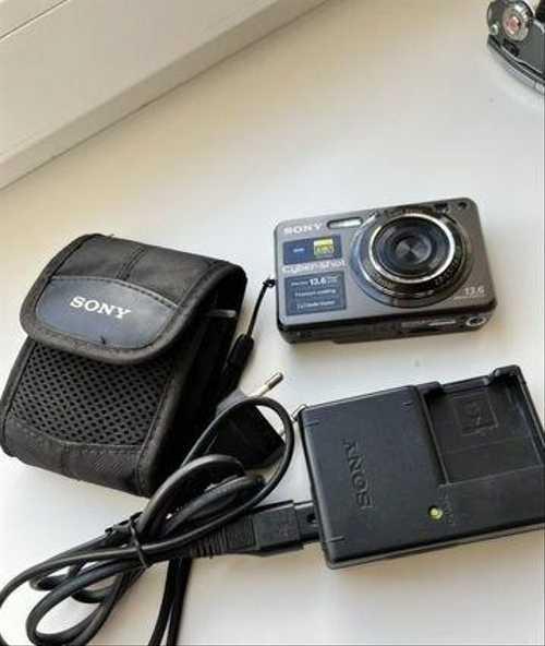Компактный фотоаппарат sony cuber-shot W-300