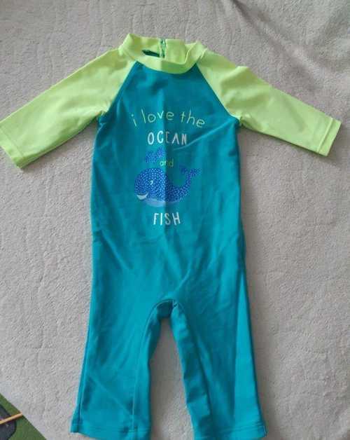 Купальный костюм комбинезон