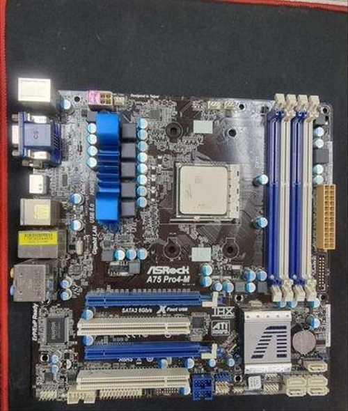 Материнская плата Asrock A75 Pro4-M