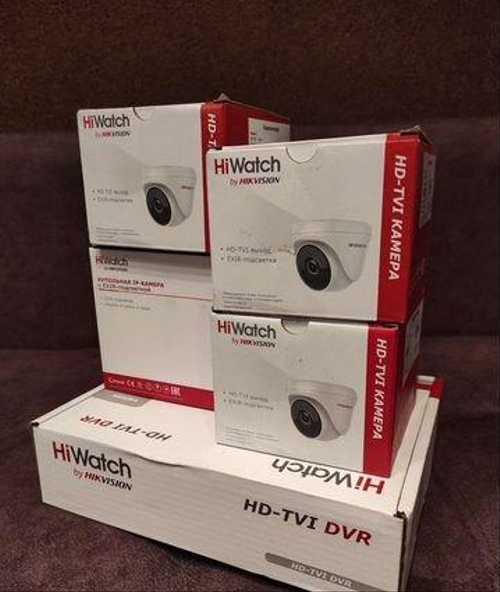Комплект Видеонаблюдения hiwatch