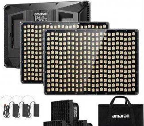 Видеосвет Aputure Amaran P60x 78W 3200-6500K kit 3