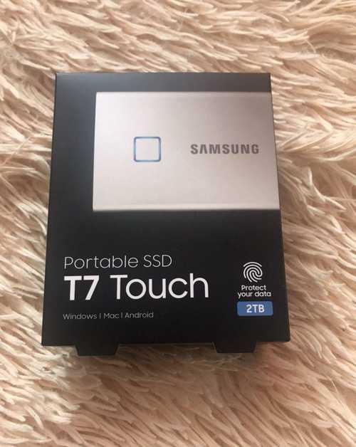 SSD накопитель SAMSUNG T7 Touch MU-PC2T0S/WW 2Тб