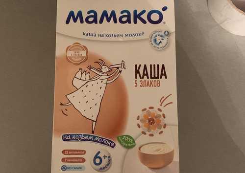 Каша мамако на козьем молоке