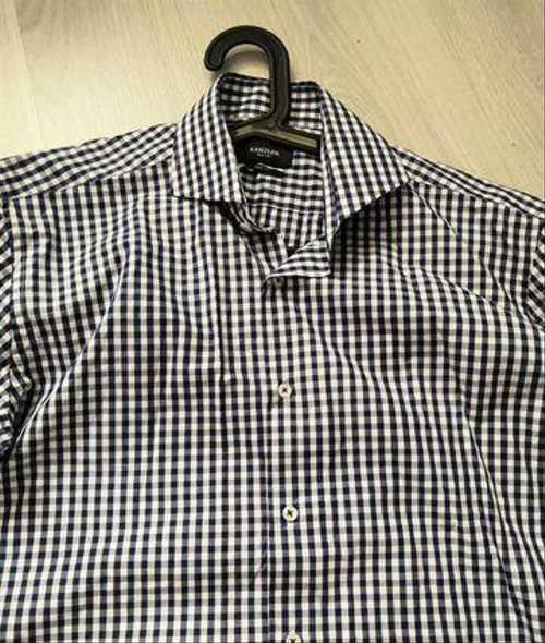 Рубашка мужская slim fit kanzler