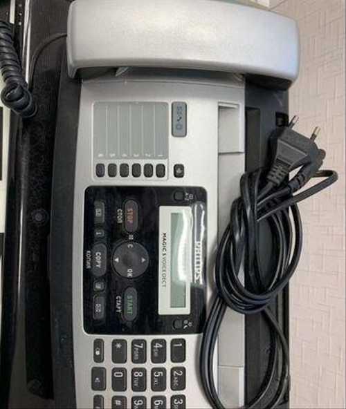 Телефон-факс Philips в рабочем состоянии