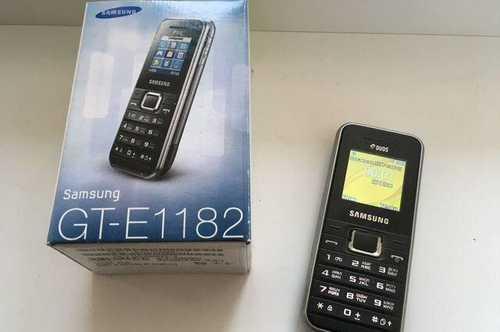 Samsung GT-E1182 мобильный телефон
