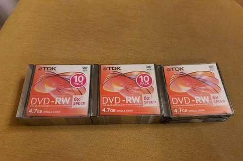 DVD-RW диски TDK