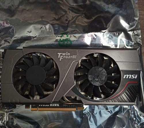 Видеокарта MSI N560GTX-Ti Hawk