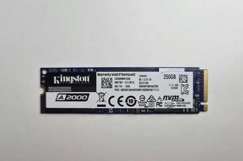 SSD M.2 Kingston 250Gb на гарантии