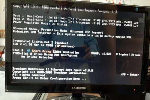 Сервер HP Proliant DL360 g5