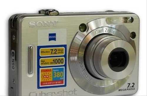 Sony dsc s750 карта памяти