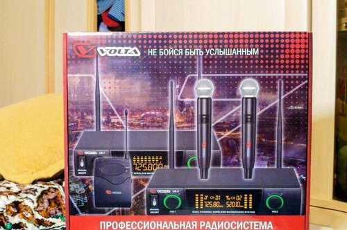 Радиосистема Volta us-2x профессионкльный микрофон