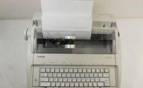 Пишущая машинка brother ax-310