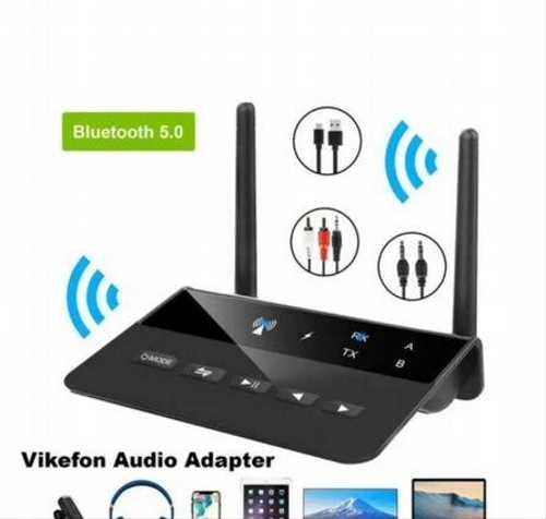 Bluetooth адаптер Vikefon Audio Adapter AptX Черны