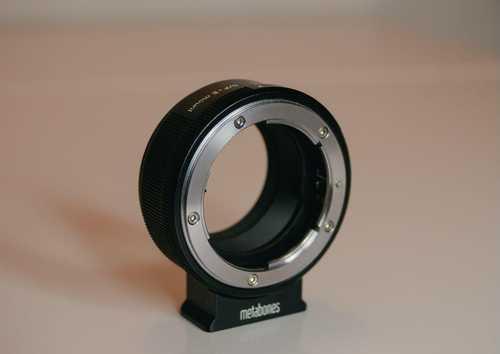 Адаптер Metabones Nikon G на Sony E mount (NEX)