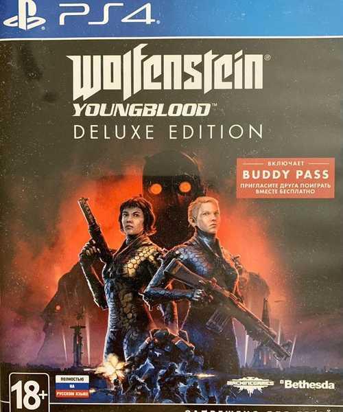 Wolfenstein Youngblood deluxe edition PS4