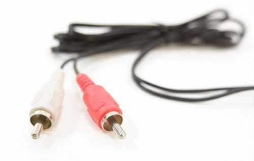 Аудио-видео кабель 2RCA тюльпан 1.2 метра