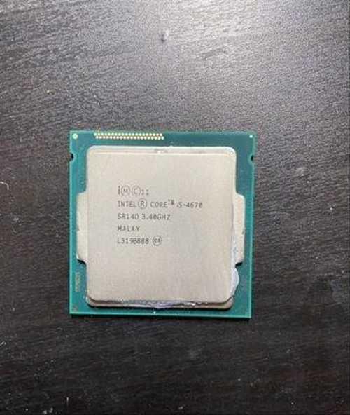 Процессор Intel core i5-4670 3.4 Ghz