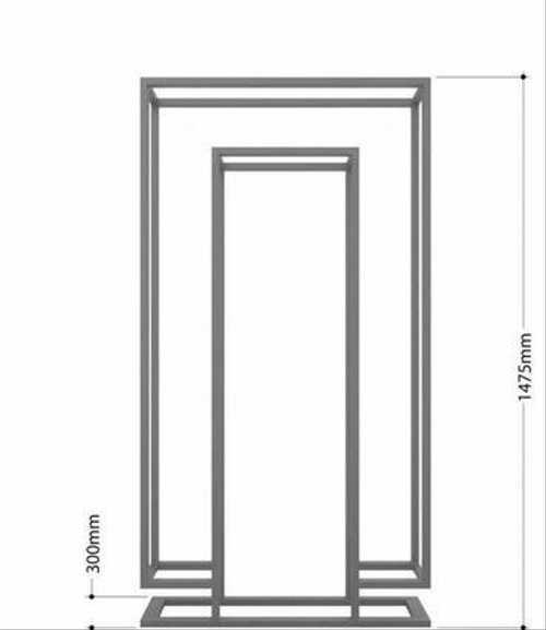 Дровница уличная, банная