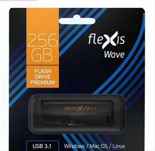Флеш-диск Flexis 256GB в упаковке новая