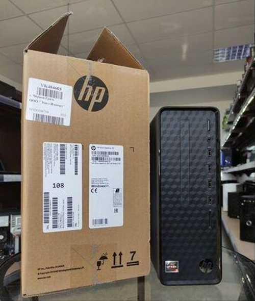 Новый пк HP SlimLine S01 с AMD Ryzen, гарантия 1г