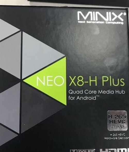Медиаплеер minix x8-h plus