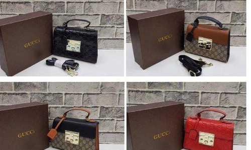 Сумка Gucci Titan Padlock GG Marmont Гуччи Клатч