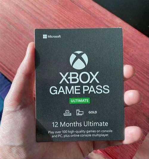 Для игровой приставки Xbox game pass ultimate