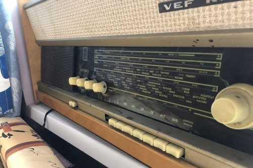 Радиола vef radio