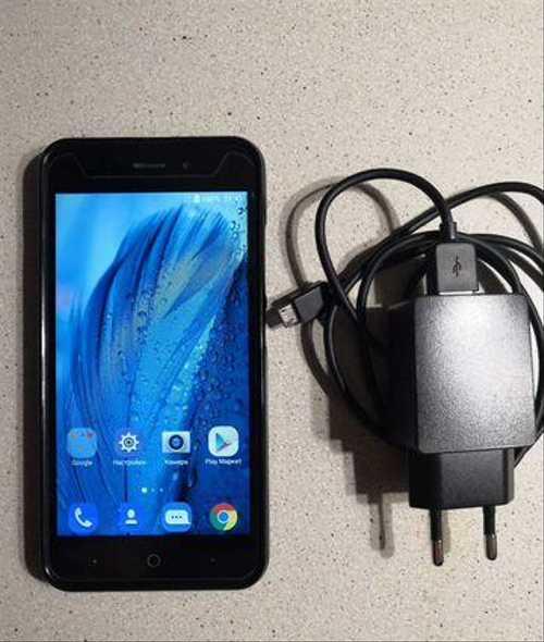 Смартфон ZTE Blade A601, черный