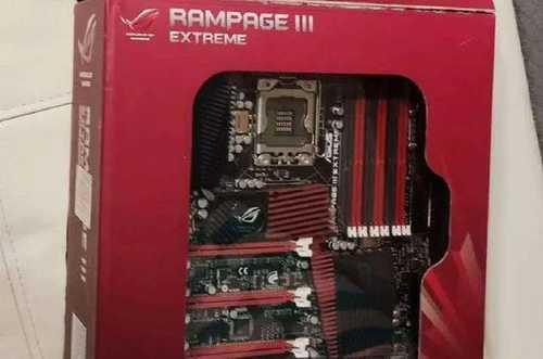 Материнская плата asus Rampage III Extreme