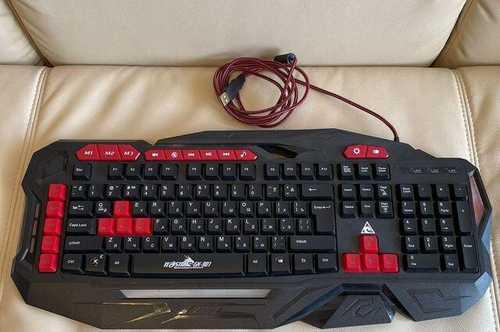 Игровая клавиатура Xtrikeme GK-901 Black USB