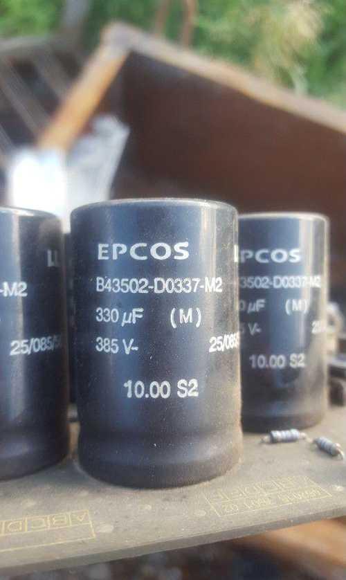 Конденсатор epcos 380v8