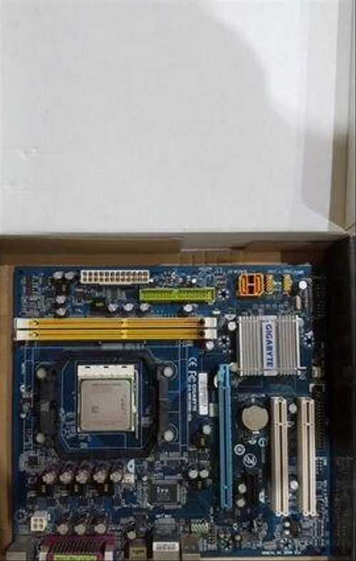 Gigabyte GA-M61SME-S2L + AMD athlon 64 X2