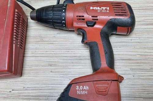 Аккумуляторный шуруповёрт Hilti SF 151-A