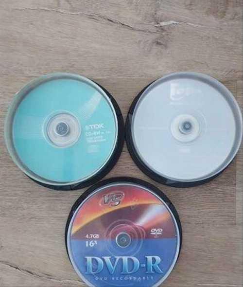 Болванки CD-R, CD-RW, DVD-R