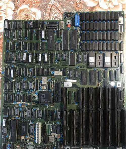 Материнская плата с процессором amd n80l286-12/s