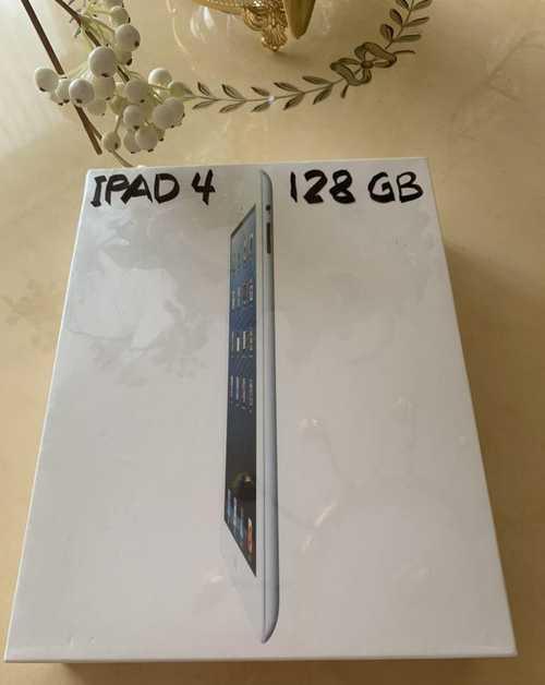 iPad 4. 128GB. Белый. Новый