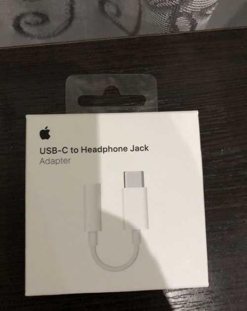 Переходник USB-C to headphone jack