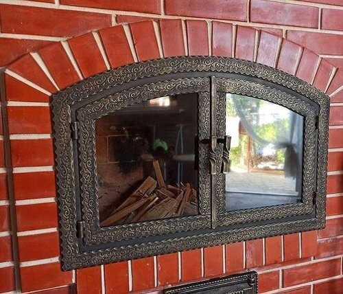 Огнеупорное жаропрочное стекло для печей и каминов