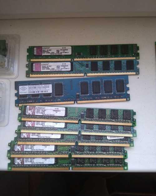 Оперативная память DDR1, DDR2, DDR3 для пк