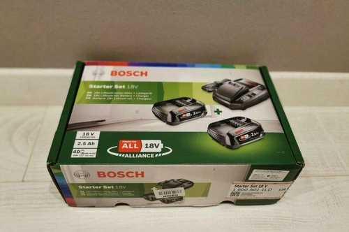 Зарядное устройство Bosch AL 1830 CV и аккумулятор