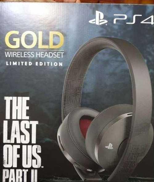Sony playstation 4. 5. Наушники Gold wireless