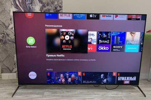 Телевизор sony 65 дюймов 120гц 4К (для ps5/xbox x)