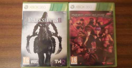 XBox360 Dead or Alive 5 и Darksiders 2