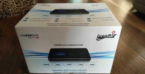TV приставка. Медиаплеер iconBIT HD390DVD